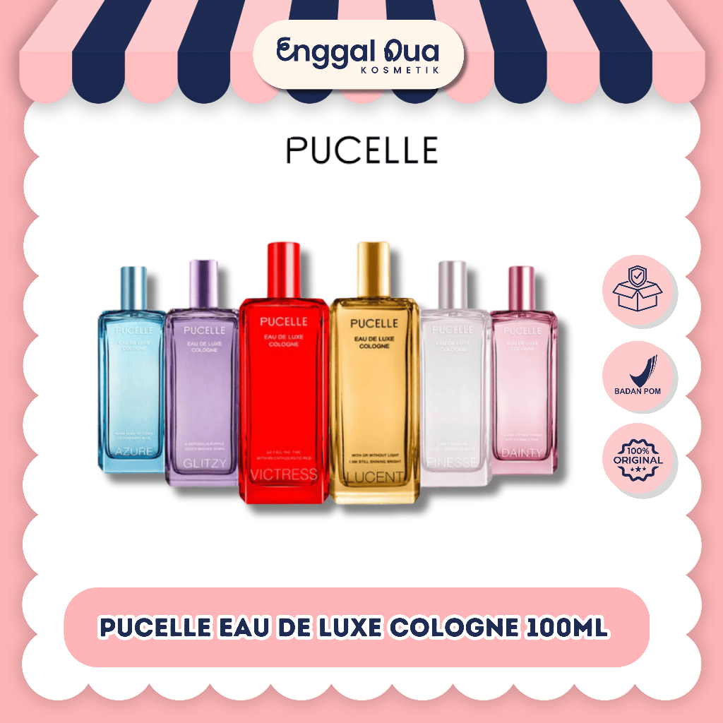 Jual PUCELLE Eau De Luxe Cologne Series 100 ml | Shopee Indonesia