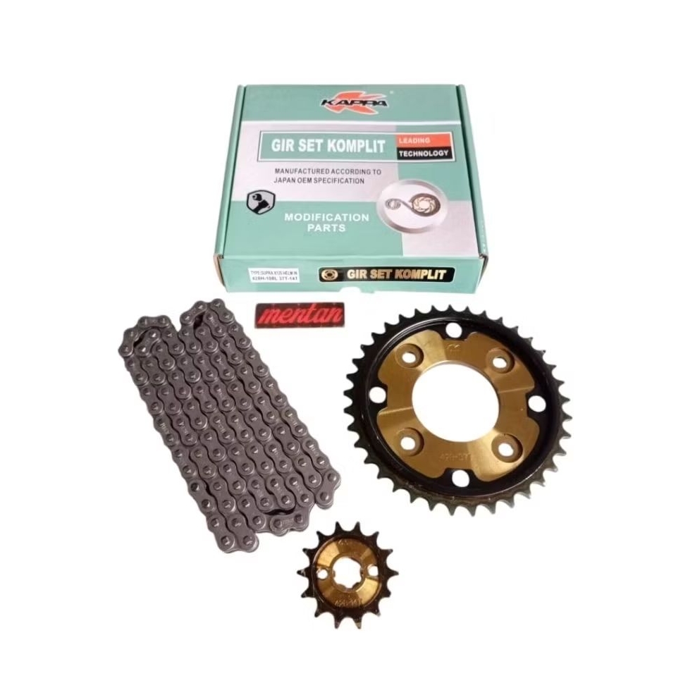 Jual GEAR GIR SET PAKET SUPRA X 125 HELM IN LAMA FI INJEKSI 428 108 14T ...