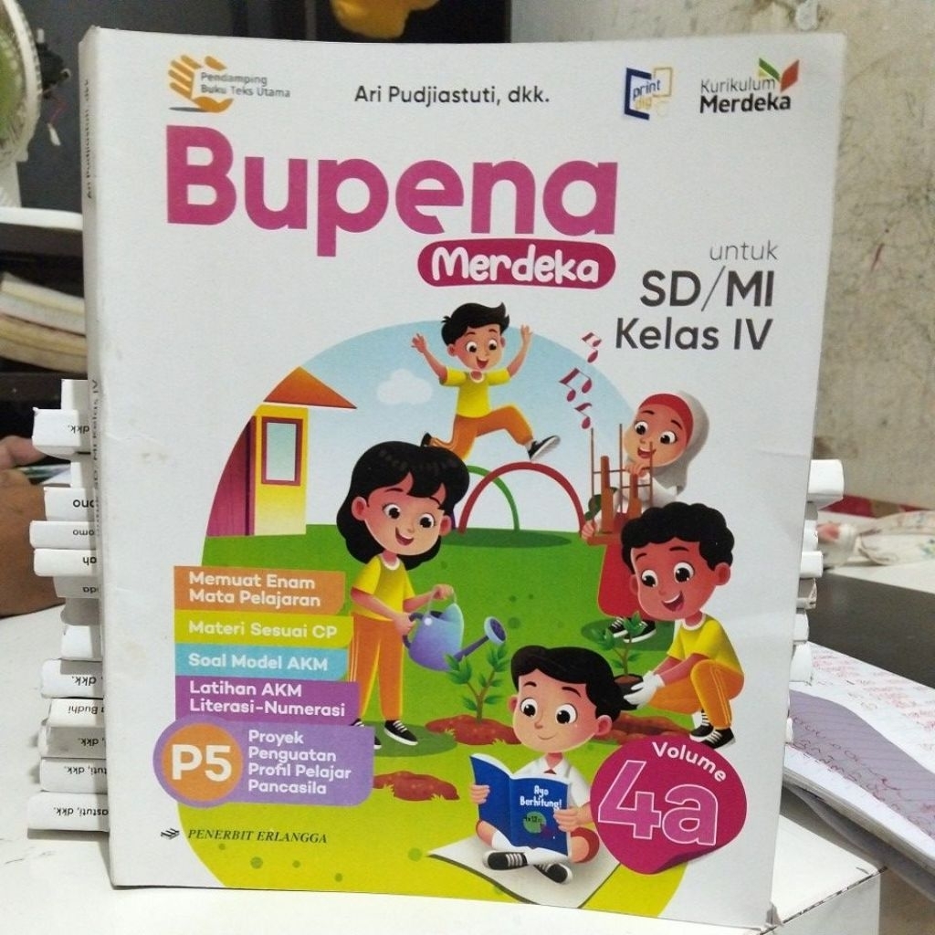 Jual buku Bupena untuk SD/MI kelas 4 volume 4a kurikulum merdeka | Shopee Indonesia