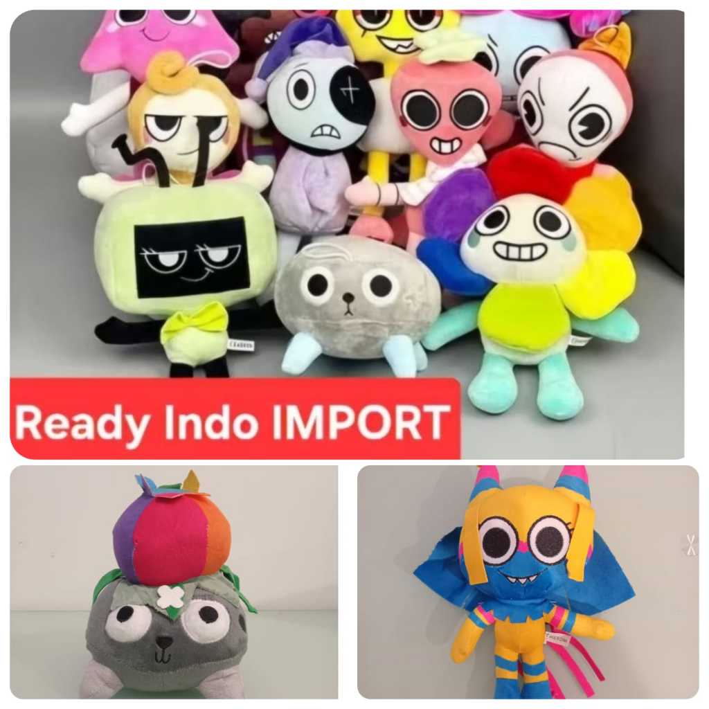 Jual Boneka Dandy World IMPOR Plush Toy Doll dandy's world pebble ...