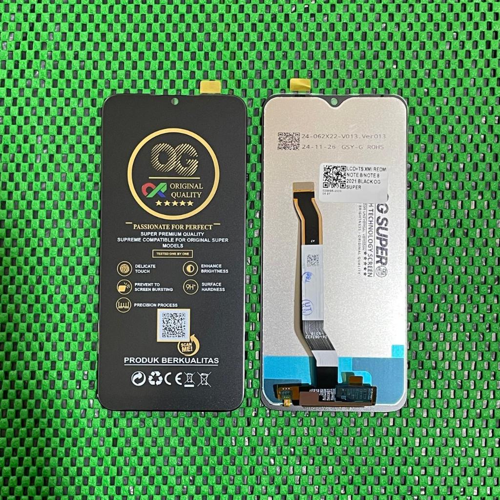 Jual LCD+TS XMI REDMI (NOTE 8) NOTE 8 2021 BLACK - OG SUPER | Shopee ...