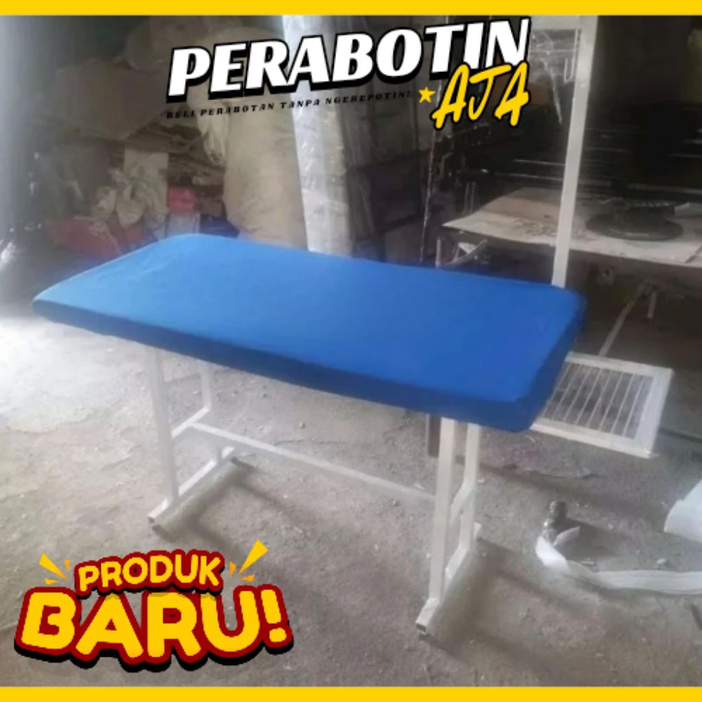 Jual Meja Gosok Setrika Uap Laundry Lengkap Busa Rebonded Dan Alas ...