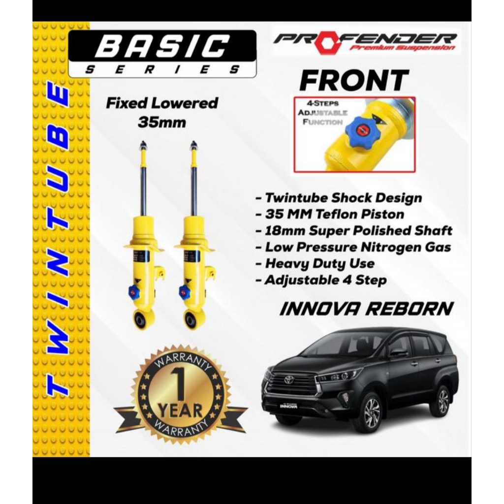 Jual SHOCKBREAKER INNOVA LAMA REBORN VENTURER TWINTUBE PROFENDER ...