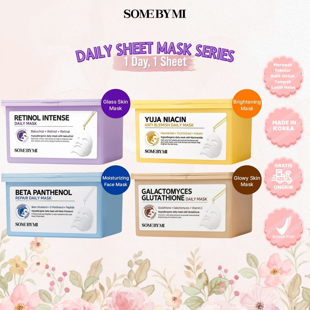 Jual SOMEBYMI Galactomyces Glutathione | Retinol | Yuja | Beta Daily ...