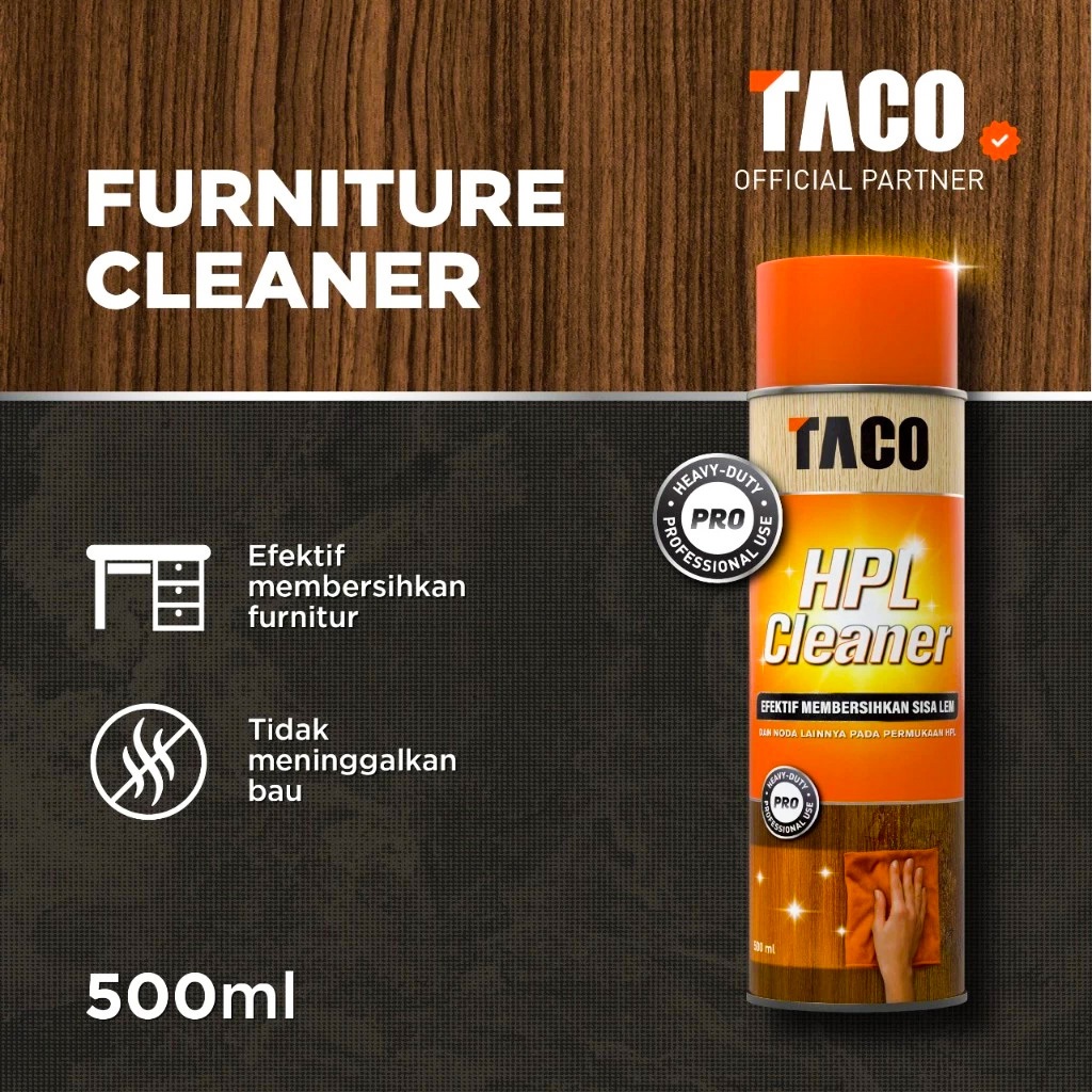 Jual TACO HPL CLEANER Pembersih Lem, Tinta, dan Noda Furniture Lantai ...