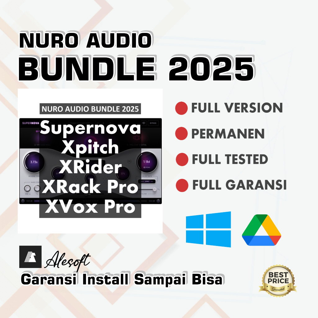 Jual Nuro Audio Bundle 2025 Full Version WIN + Video Cara Install ...