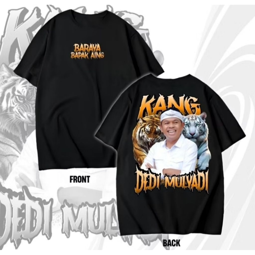 Jual Kaos Baraya Bapak Aing Kang Dedi Mulyadi Motif Desain Harimau ...