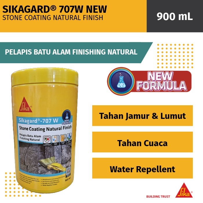 Jual Sika SIkagard 707 W Natural Stone Coating Pelapis Batu Alam 900ml ...