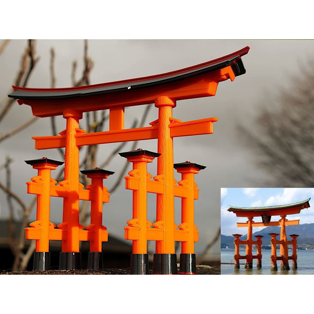 Jual Miniatur 3D Torii Gate / Souvenir Gerbang Jepang | Shopee Indonesia