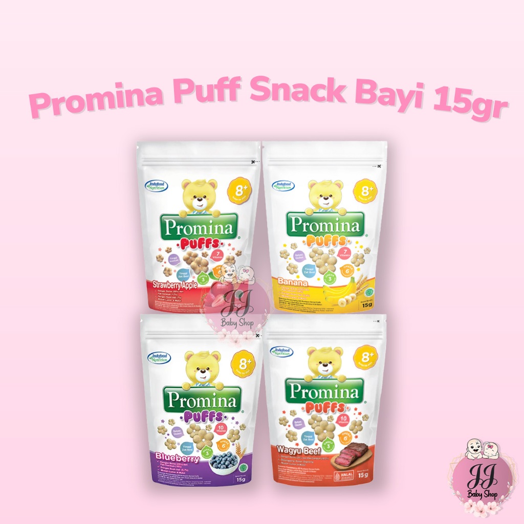 Jual Promina Puff Snack Bayi 15gr(8 Bulan+) | Shopee Indonesia