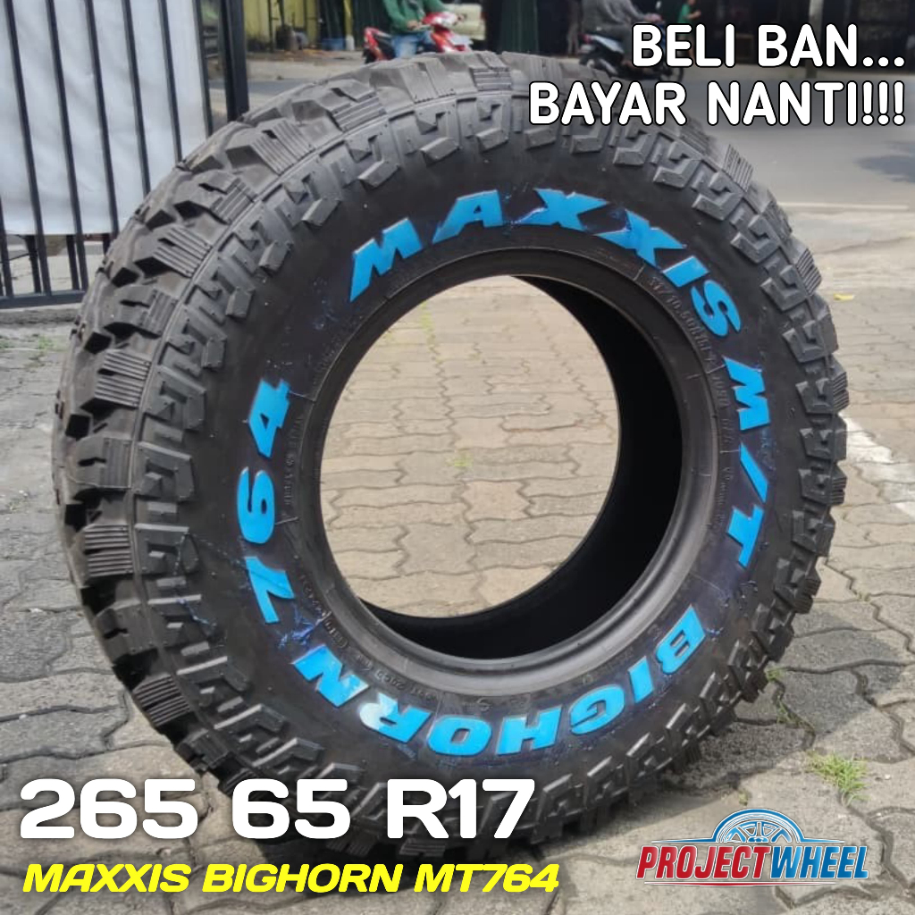 Jual Ban Mobil MT 265 65 R17 Maxxis Tulisan Putih - MT764 ring 17 ...