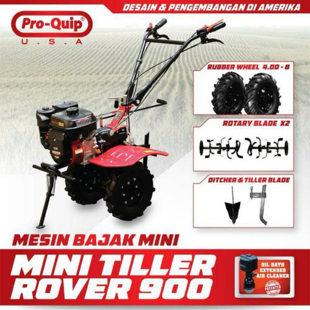 Jual MESIN BAJAK LADANG CULTIVATOR PRO QUIP TRAKTOR MINI PROQUIP ROVER ...