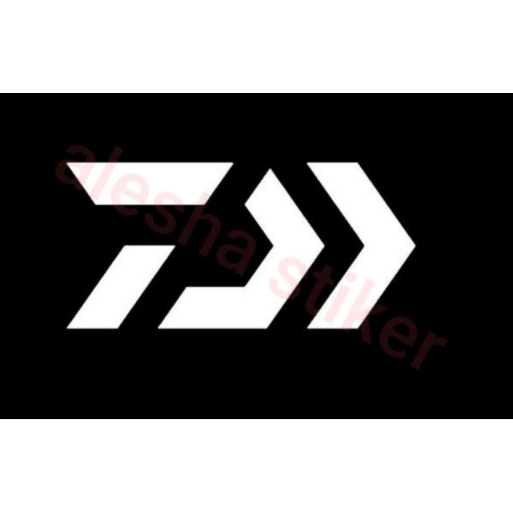 Jual stiker pancing stiker cutting logo daiwa | Shopee Indonesia