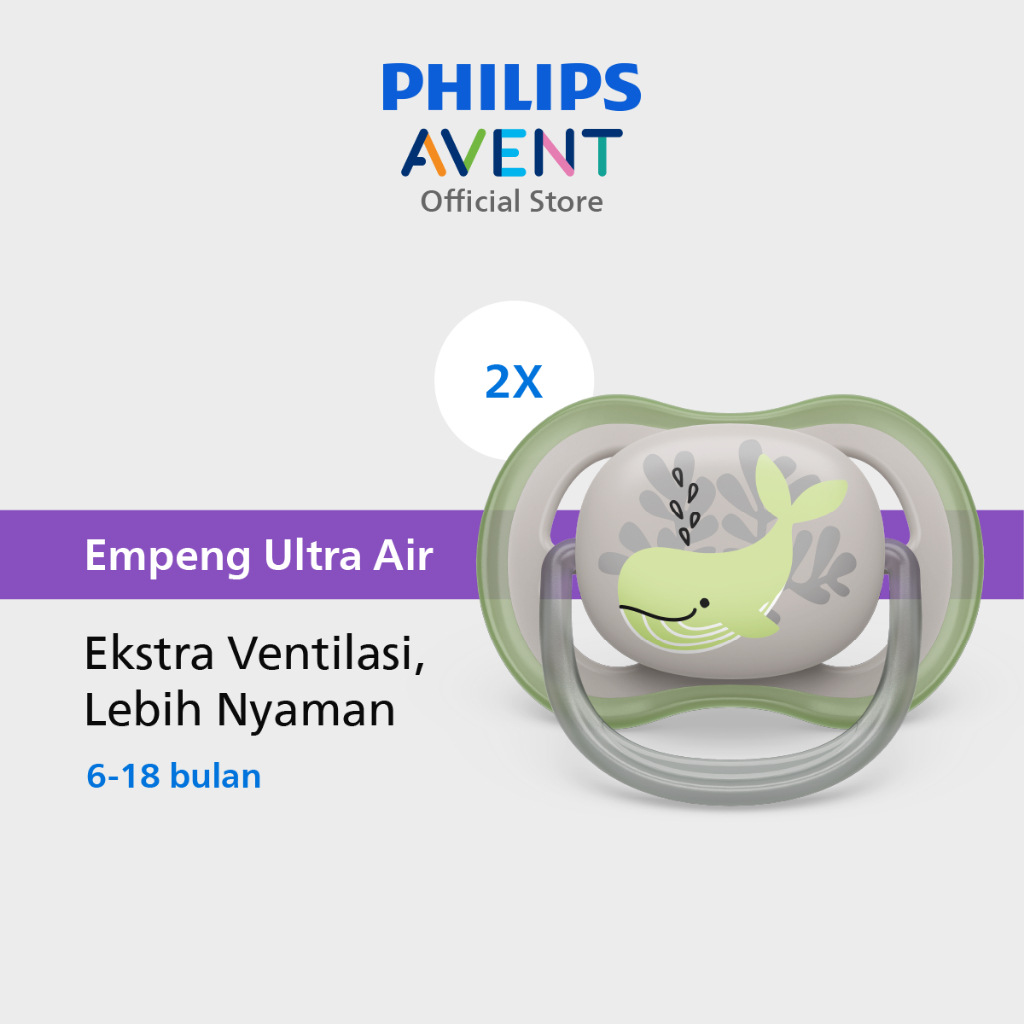 Jual Philips Avent | Empeng Bayi / Soother Bayi | Ultra Air | Empeng ...