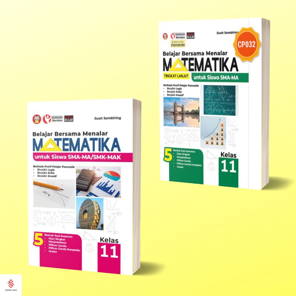 Jual Buku Matematika Umum/Tingkat Lanjut SMA/MA Kelas 11 Kurikulum Merdeka-Suah | Shopee Indonesia