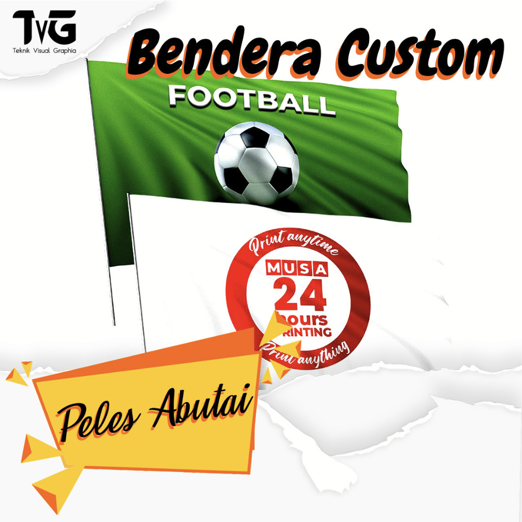 Jual Bendera Custom full print | Shopee Indonesia
