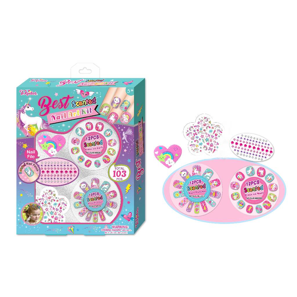 Jual Tokidas Nail Art Collection - Mainan Aksesoris Kuku Palsu Anak ...