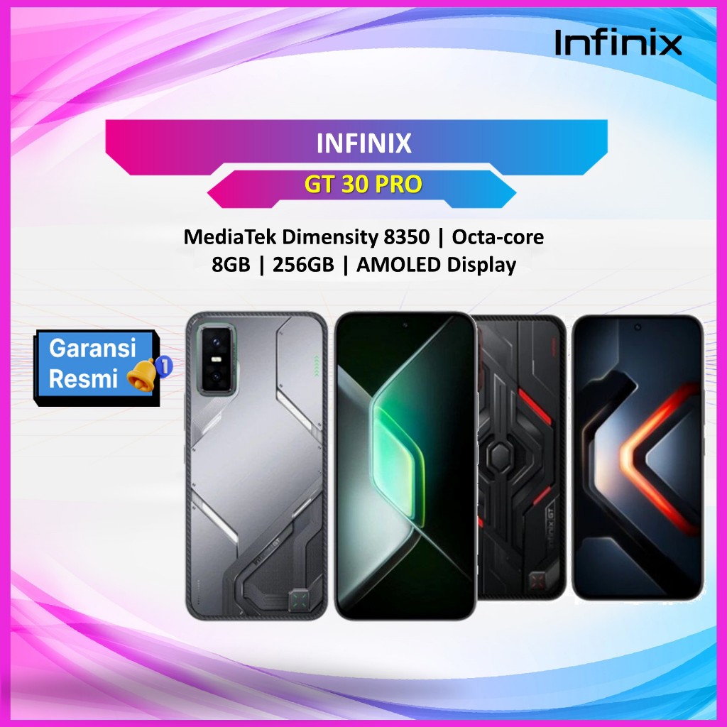 Jual INFINIX GT 30 PRO 5G 8GB 256GB SPECIAL BOX EDITION | Shopee Indonesia