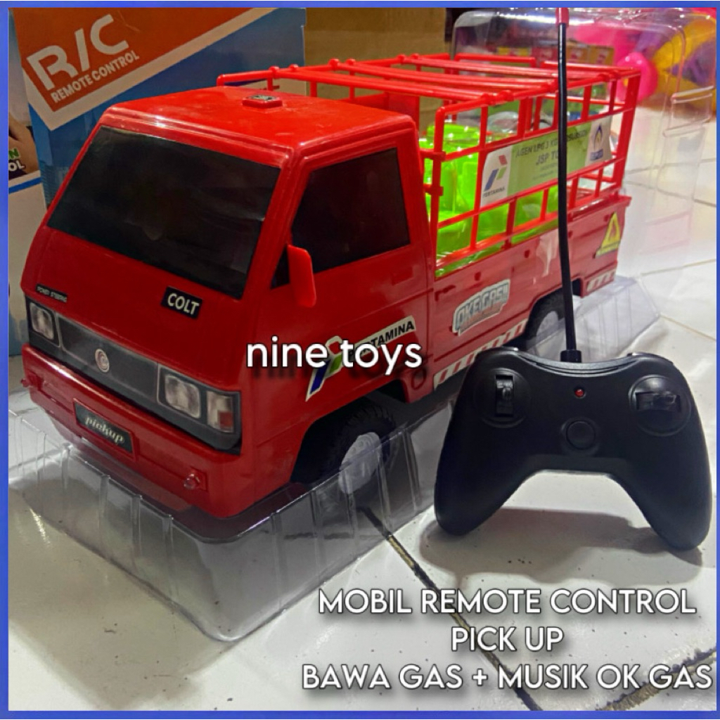 Jual NEW MODEL JUMBO MOBIL REMOTE CONTROL PICK UP BAWA GAS PERTAMINA ...