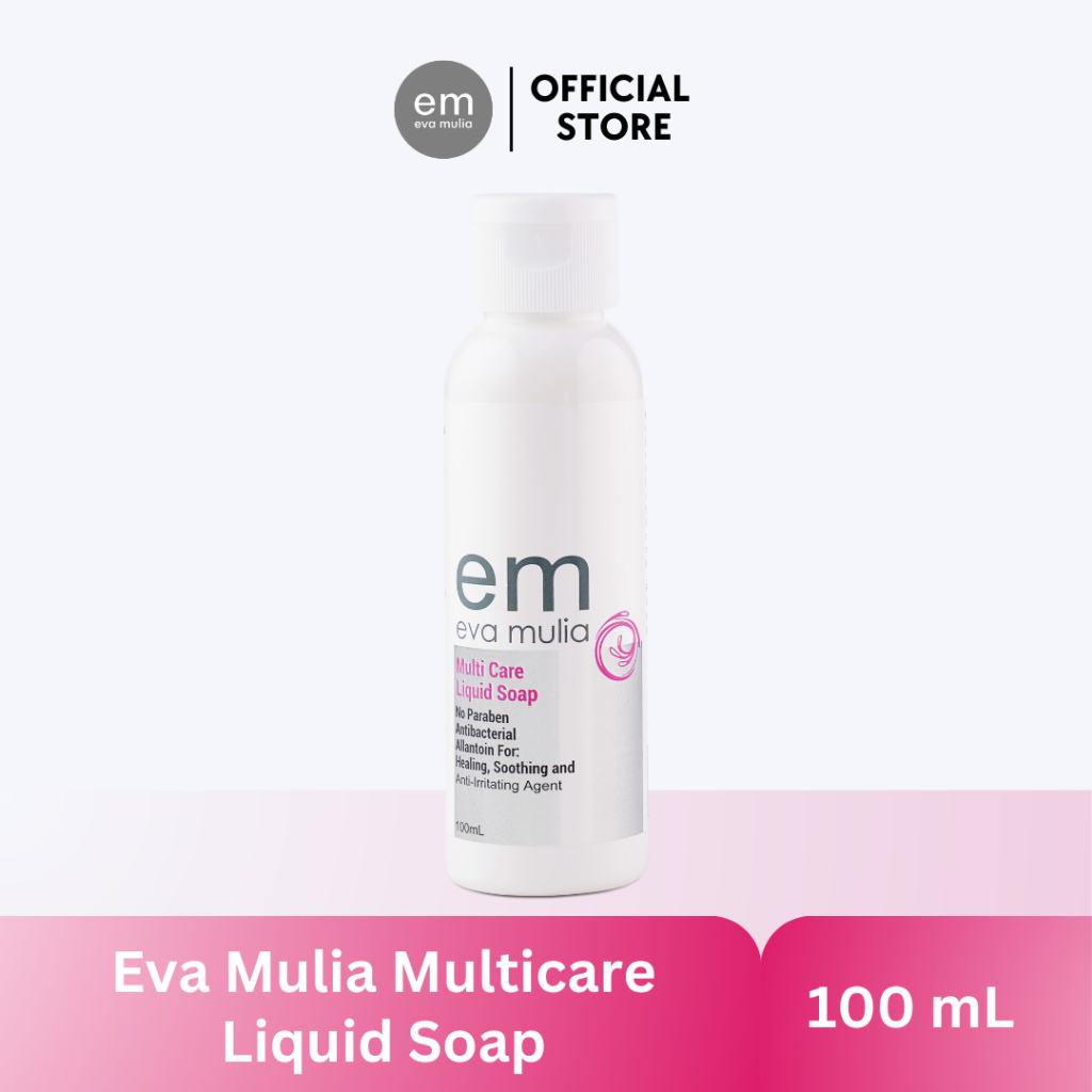 Jual Eva Mulia Multicare Liquid Soap 100 ml- Sabun Liquid Untuk Wajah ...