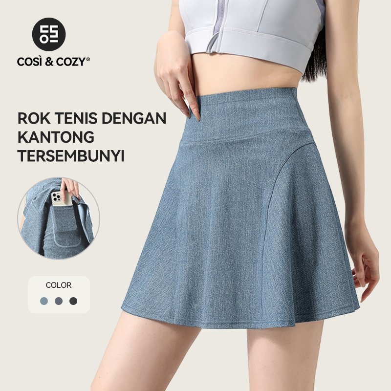 Jual COSI COZY Rok Skirt Olahraga Wanita untuk Tenis dan Golf d engan ...