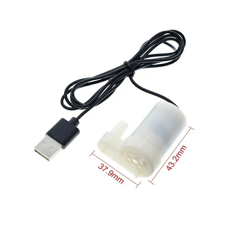 Jual USB Mini Submersible Water Pump Pompa Air Celup USB 5V DC 5 V Volt ...