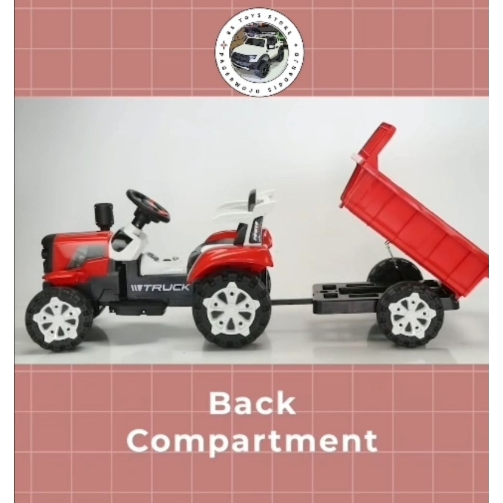 Jual MAINAN MOBIL AKI ANAK TRAKTOR NW 105 BAK BISA NAIK TURUN | Shopee ...
