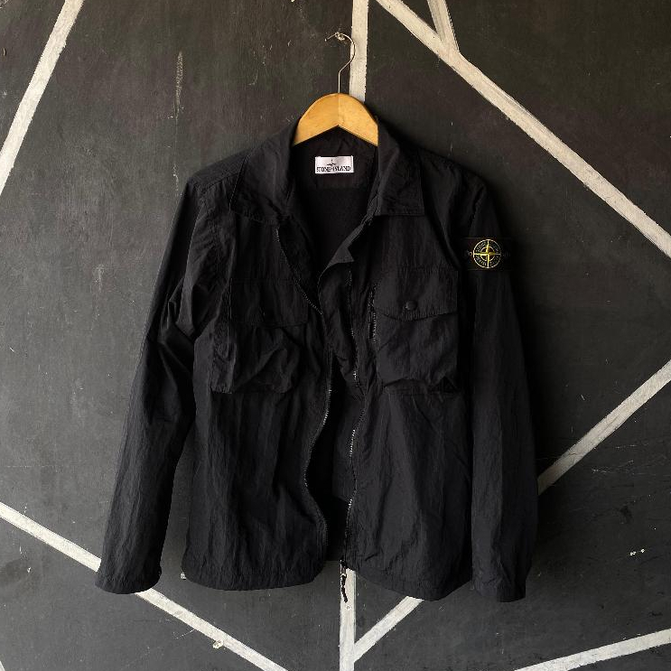 Jual GIO APPAREL | Ston3 Isl4nd Overshirt Jacket Casual Nylon ...