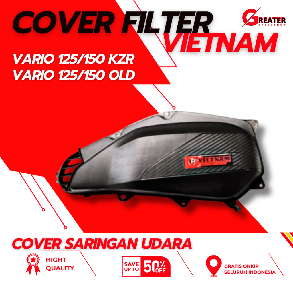 Jual VELOSCOPE Cover Filter vario Saringan Udara Cover Filter ...