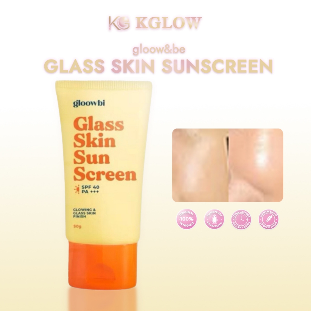 Jual GLOW | Gloow&be Brightening Glass Skin Sunscreen SPF40 PA+++ All ...