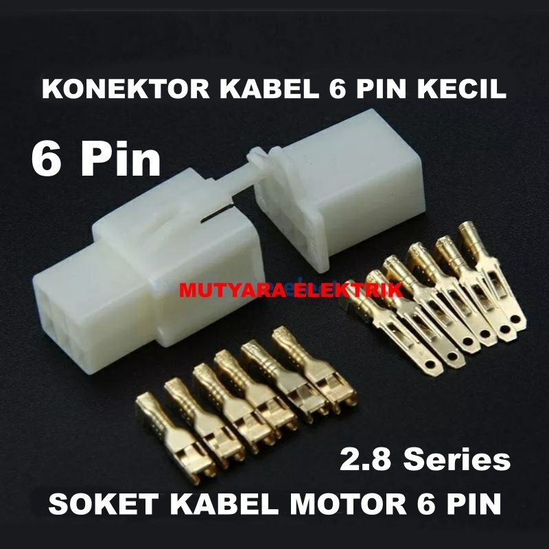 Jual Socket kabel 6 pin kecil soket kabel 6 pin kecil/ Socket soket ...