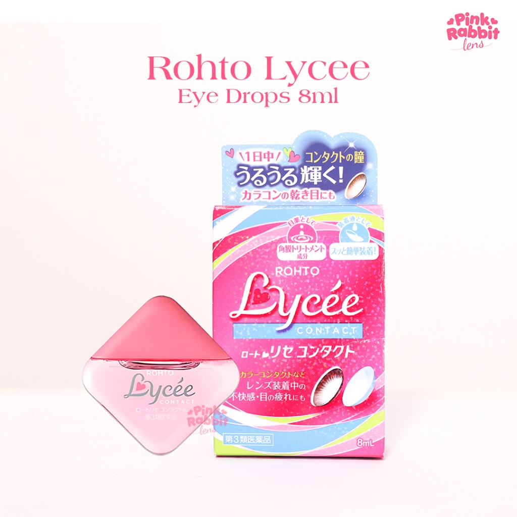 Jual Pink Rabbit Lens - Rohto Lycee Contact Eyedrops Tetes Mata ...