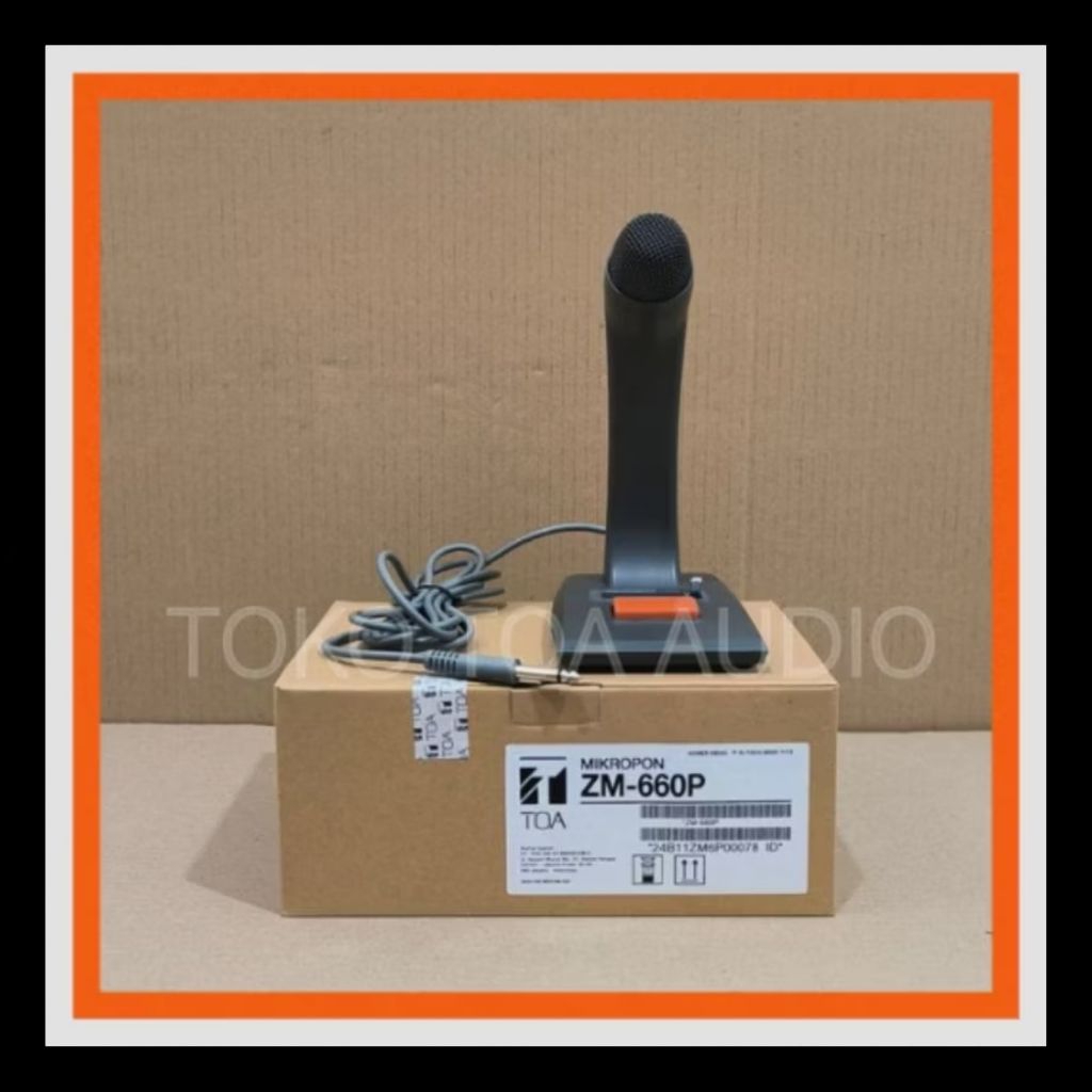 Jual MICROPHONE PAGING MIC MIKROFON TOA ZM-660P ZM 660 ORIGINAL ...