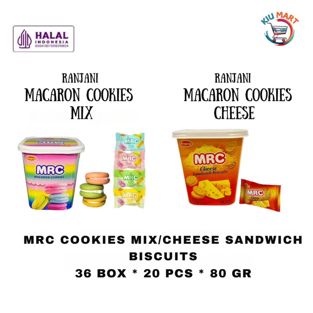Jual MRC macaron cookies 92gr | Shopee Indonesia