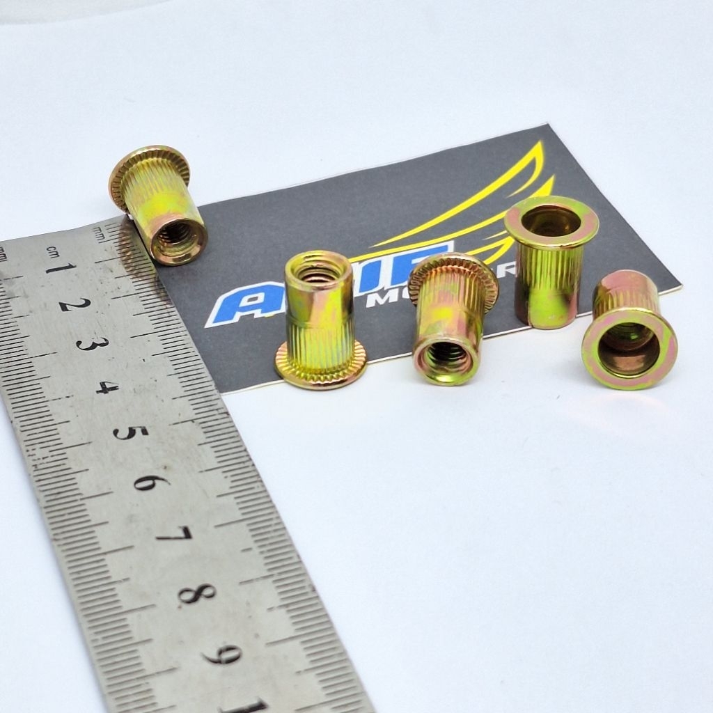 Jual Mur Rivet Ripet Rivet Nut M6 atau baut 10an | Shopee Indonesia