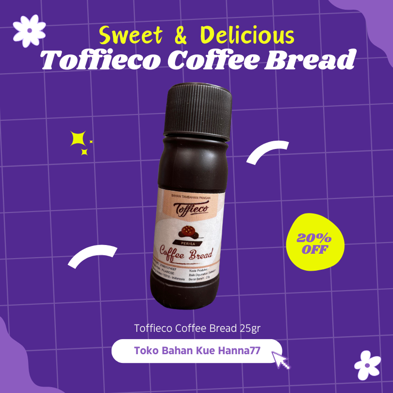 Jual Toffieco Perisa Kopi Bread 25ml - Essence Rasa Kopi Bread untuk ...