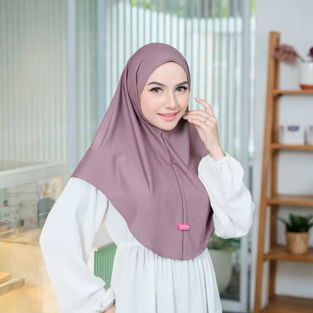 Jual Hijab CRIA non pet size M premium jersey daily hijab instan | Shopee Indonesia
