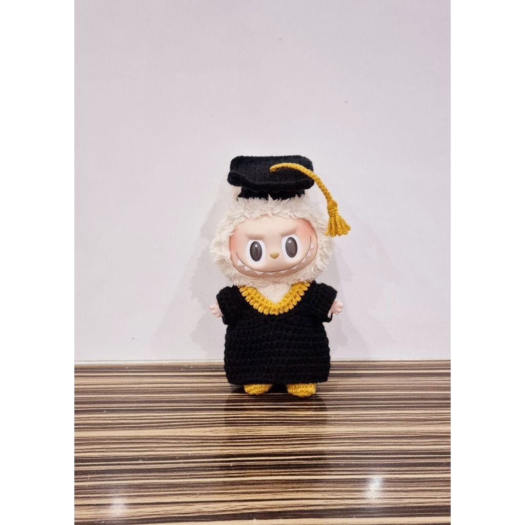 Jual Labubu Dress Graduation Party / Baju Labubu Wisuda Set / Kostum ...