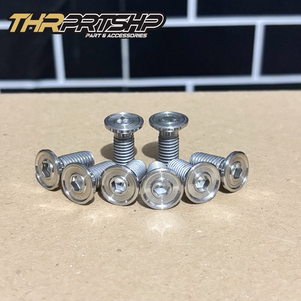 Jual Baut Disk Piringan Stainles Custom Drat 12 panjang 2cm universal | Shopee Indonesia