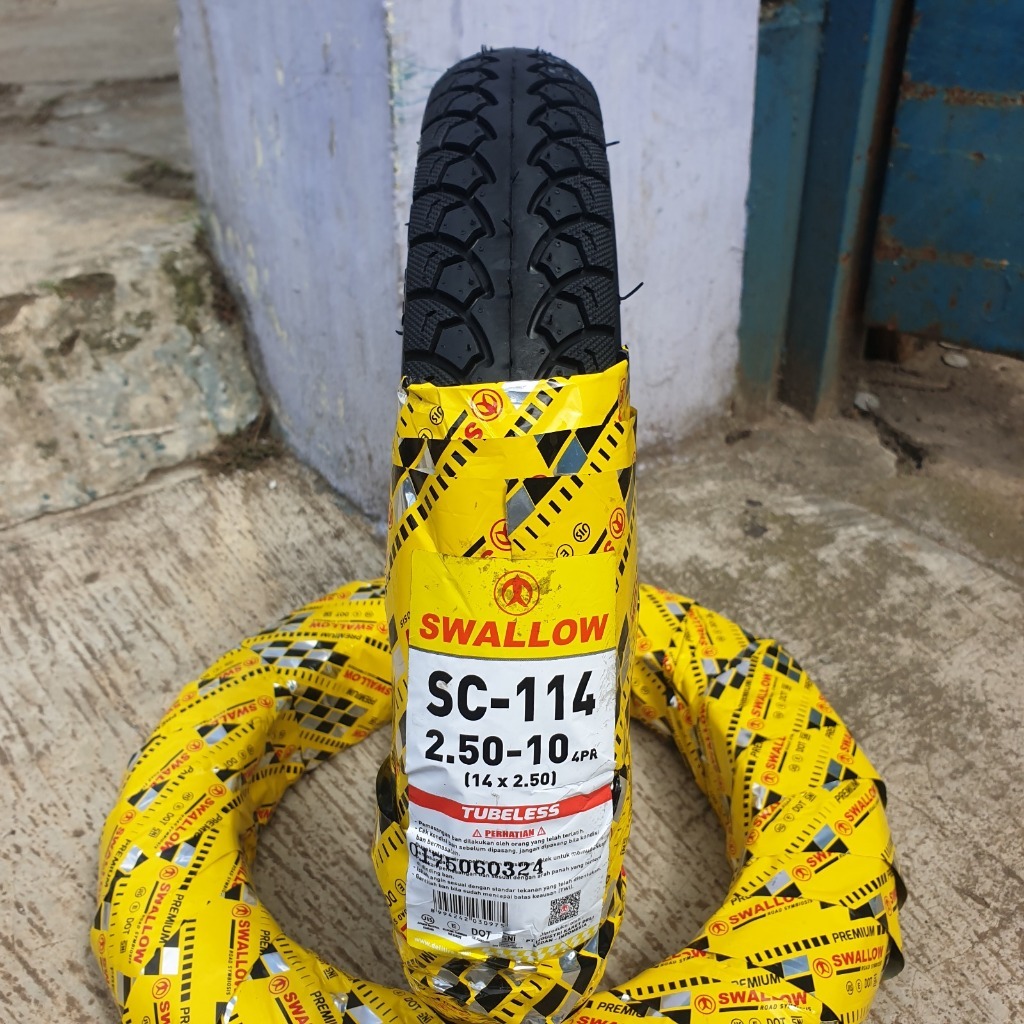 Jual Ban Sepeda Listrik Ukuran 10 x 2.50 Swallow SC 114 Tubeless Ready ...