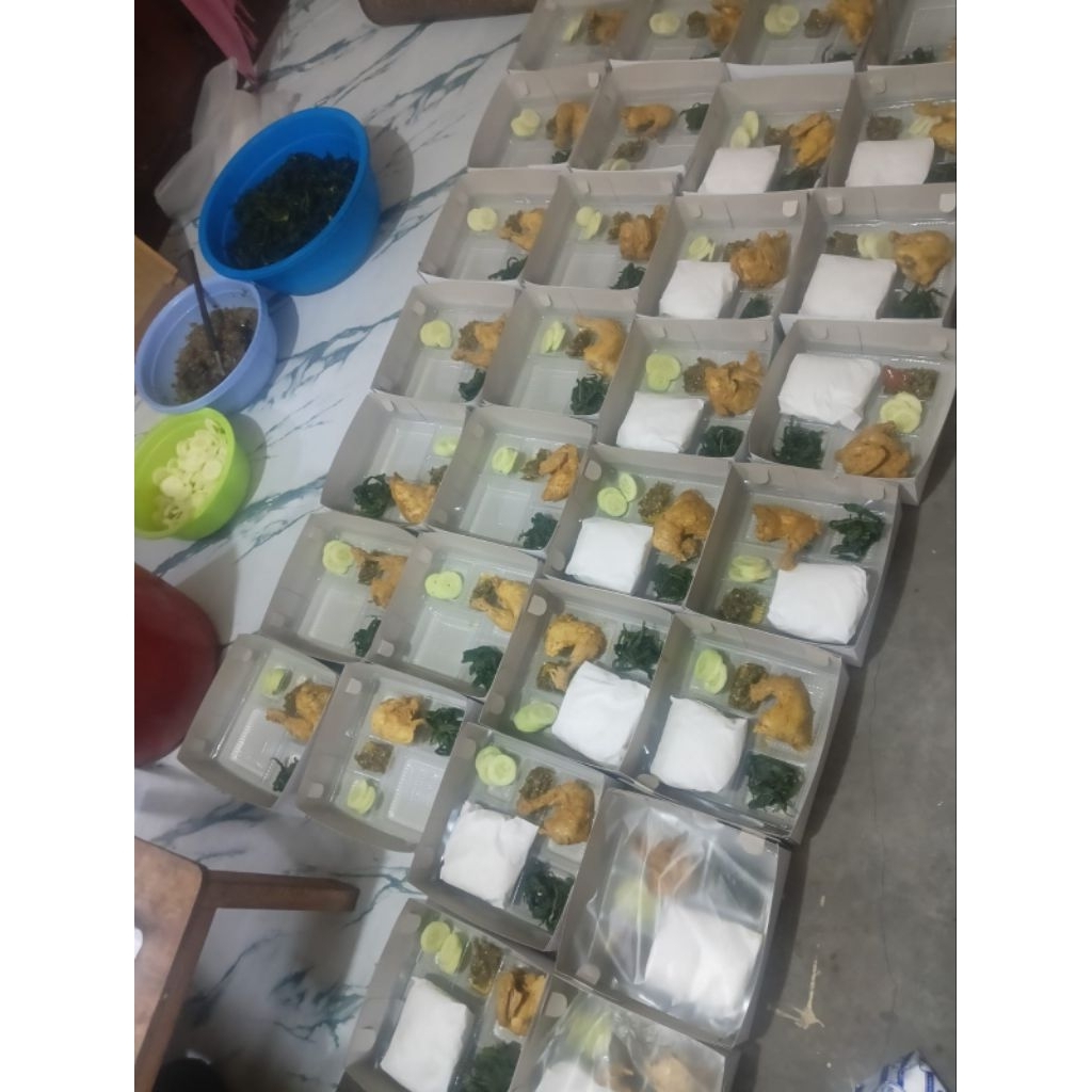 Jual nasi kotak nasi bungkus Padang | Shopee Indonesia