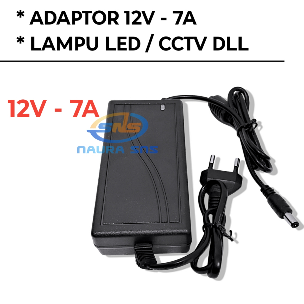 Jual ADAPTOR 12VOLT 12V 7 AMPER/8 AMPER/10 AMPER/5AMPER/3AMPER ...