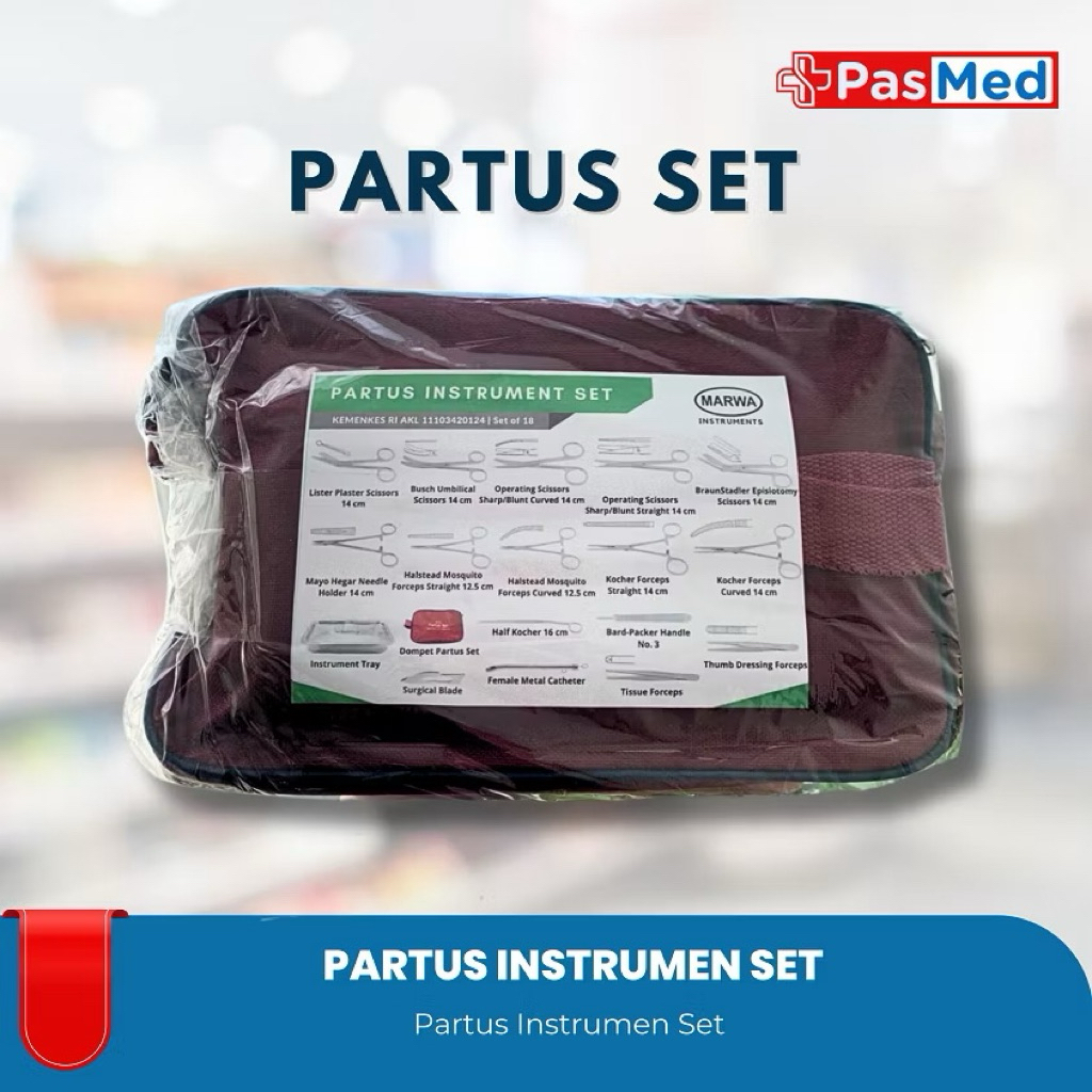Jual Marwa Partus Set / Alat Bedah Lengkap Instrumen Kedokteran ...