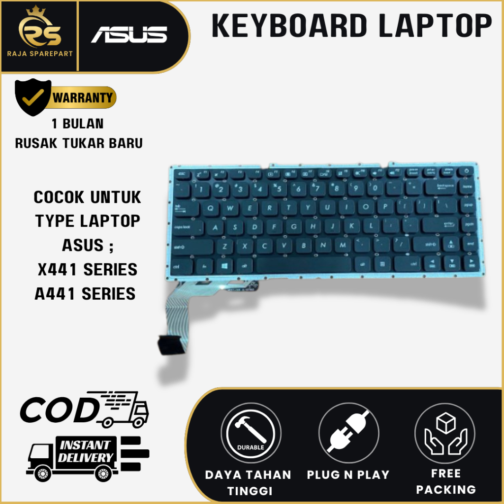 Jual Keyboard Laptop Asus X441 X441N X441NA X441NC X441SA X441SC X441UA ...