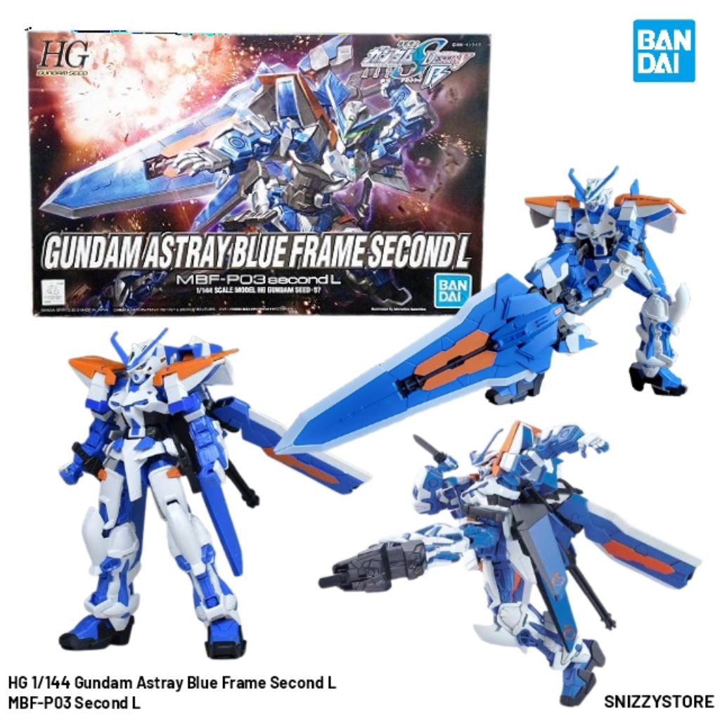 Jual Bandai Gundam HG 1/144 Gundam Astray Blue Frame Second L MBF-P03 Second L | Shopee Indonesia