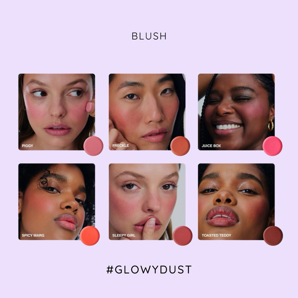 Jual (READY) glowydust blush (original dan tidak ada expiry date ...