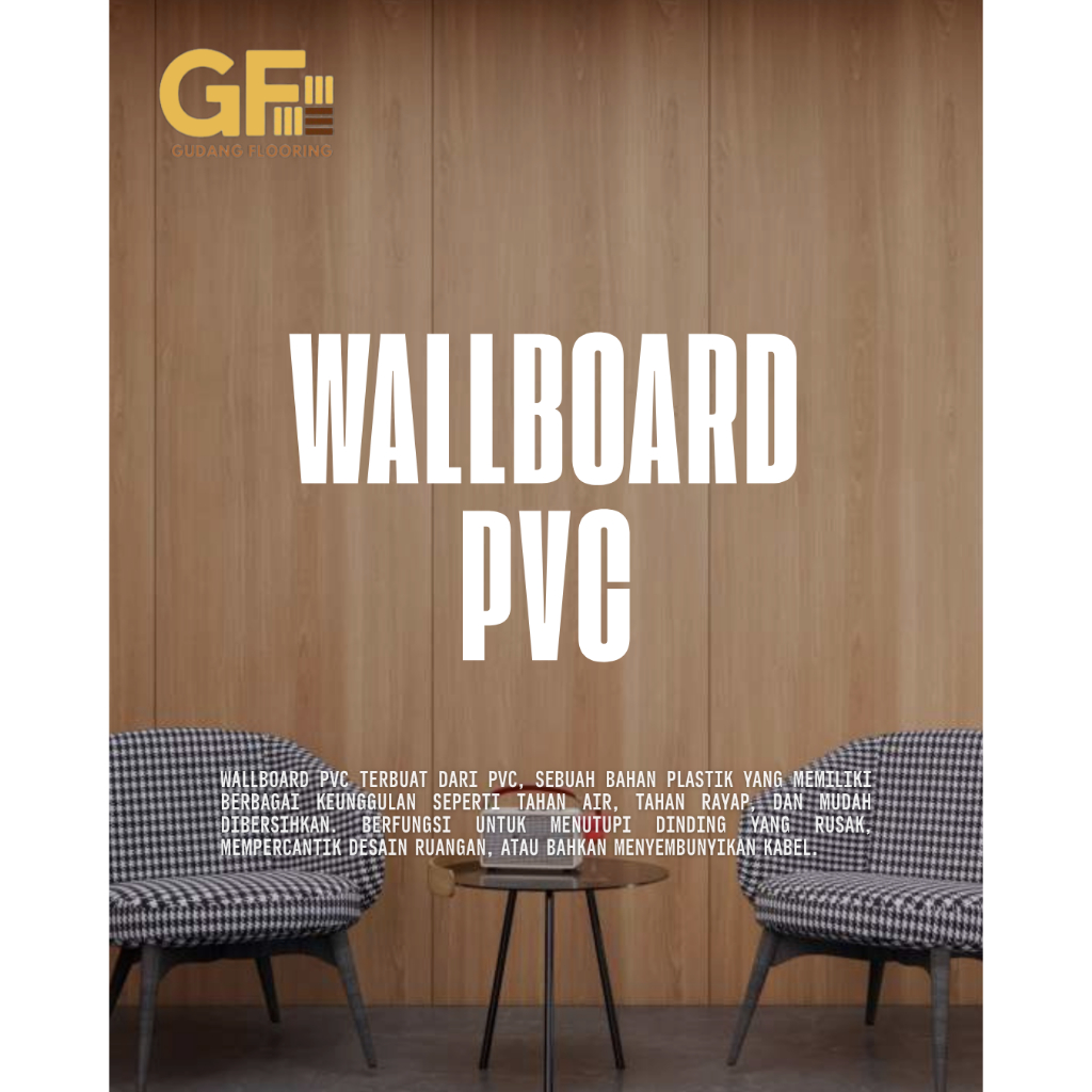 Jual Wallboard PVC Adwood Luxor | Tebal 8mm | Shopee Indonesia