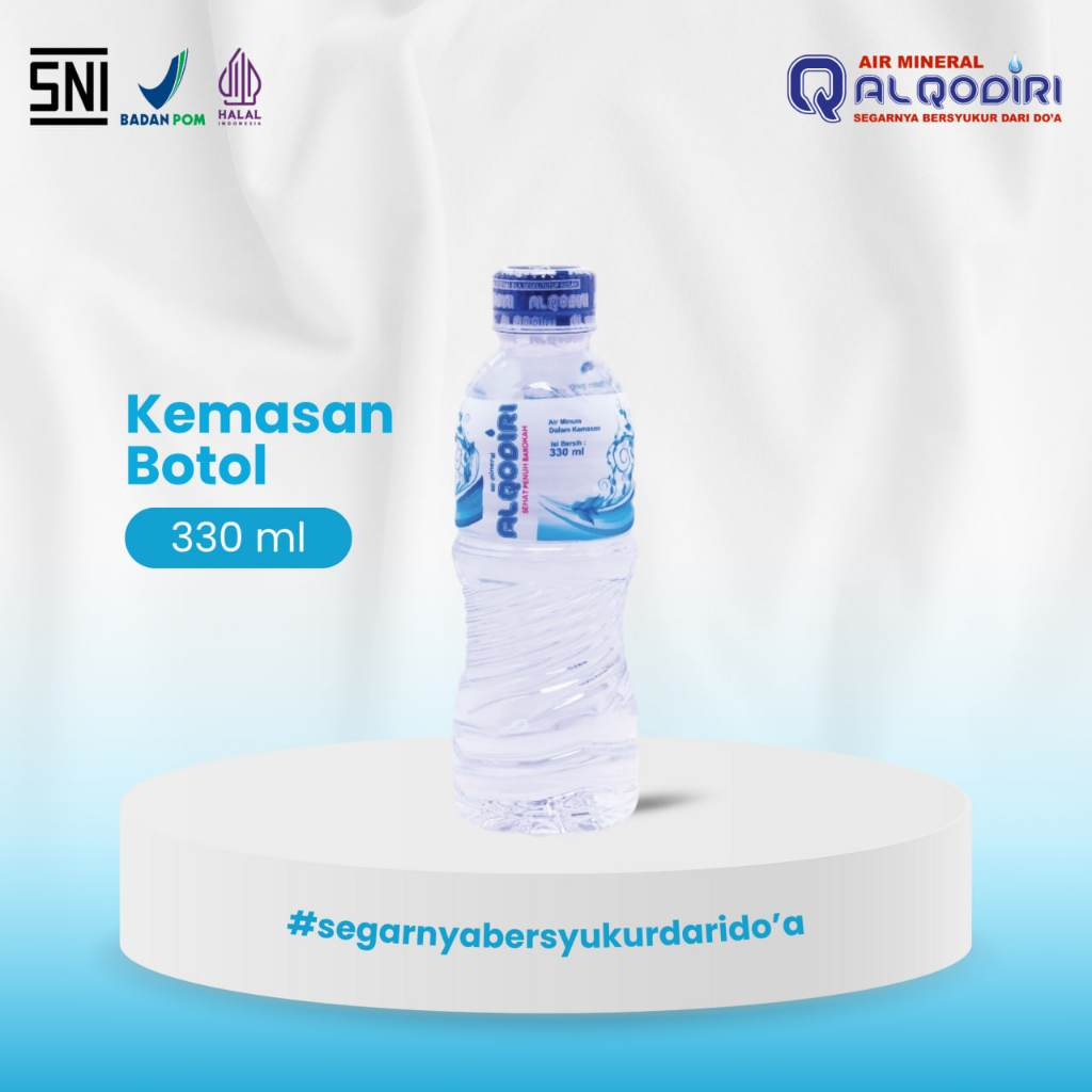Jual Air Minum Mineral Botol Al Qodiri 330ml 1 Dus isi 24 Pcs | Shopee Indonesia