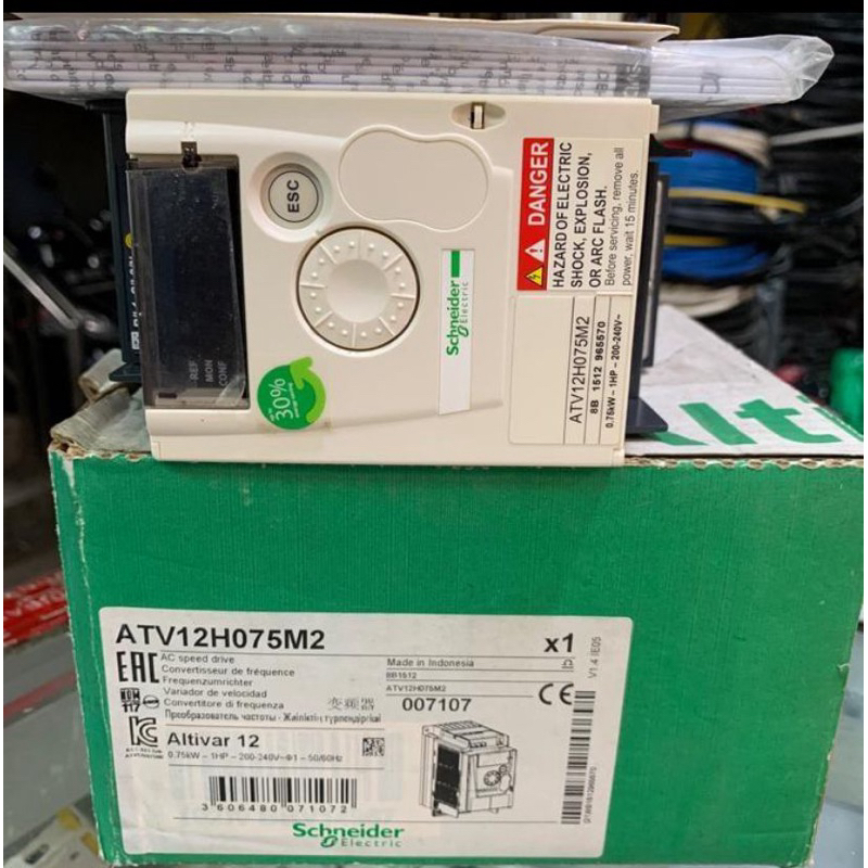 Jual ATV12H075M2 Inverter Schneider 0,75kW-1HP 220V | Shopee Indonesia