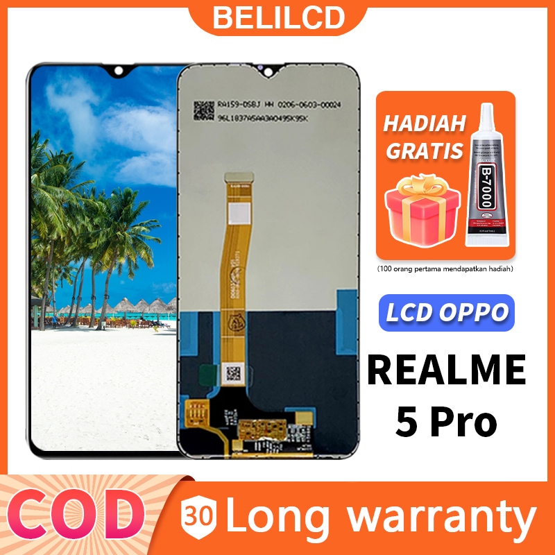 Jual LCD For REALME 5 Pro Fullset Touchscreen ORI Touch Screen Bagian ...